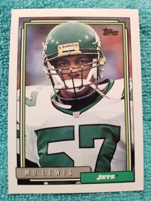 1992 TOPPS MO LEWIS #273 NEW YORK JETS | eBay
