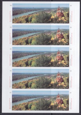 Repubblica Federale Foglio FB 96 (MiNr 3517-3518) Panorama Castello ...