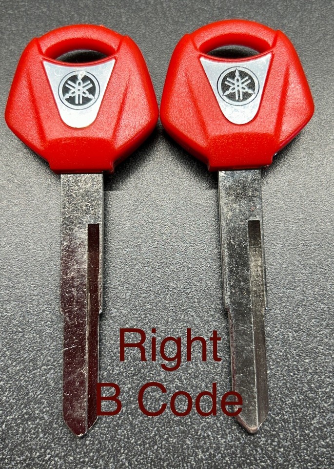2 Keys Yamaha SR SR185 SR250 SR500 TT-R TT-R50 TTR-90 TT-R Motorcycle ...