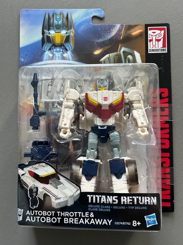 Transformers - Titans Return Throttle & Breakaway Deluxe Hasbro NEU | eBay