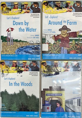 Let's Explore DVD Series for Grades K-12 Kindergarten 1st 2nd Grade ...