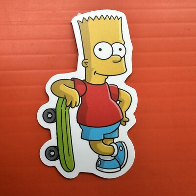 Bart Simpson Sticker The Simpsons | eBay