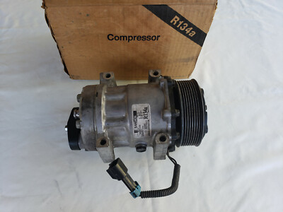 Sanden A/C Compressor & 8 Groove Clutch Assembly U4417 / SKI4417 (U4818 ...