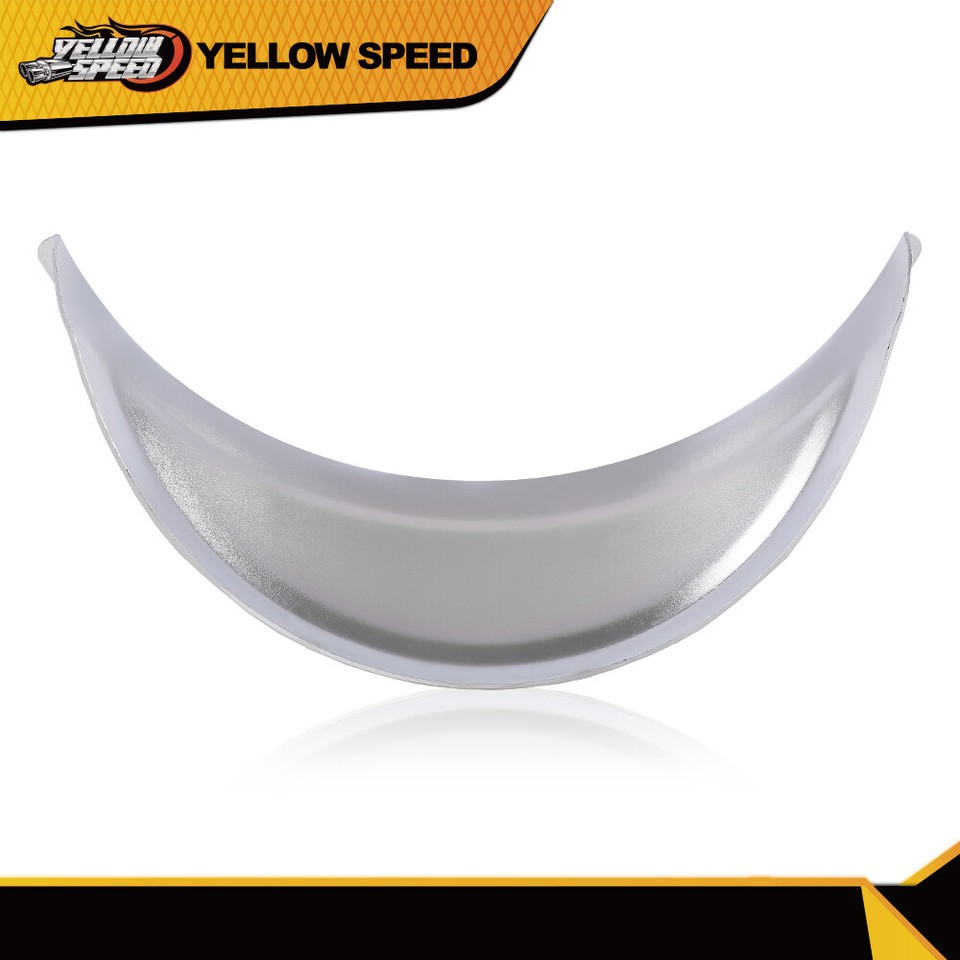 Headlight Headlamp Visors 7" Heavy Duty Chrome Shields Trim Caps Custom ...