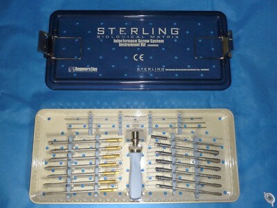 Sterling Regeneration Interference Screw Kit Bone Biological Matrix | eBay