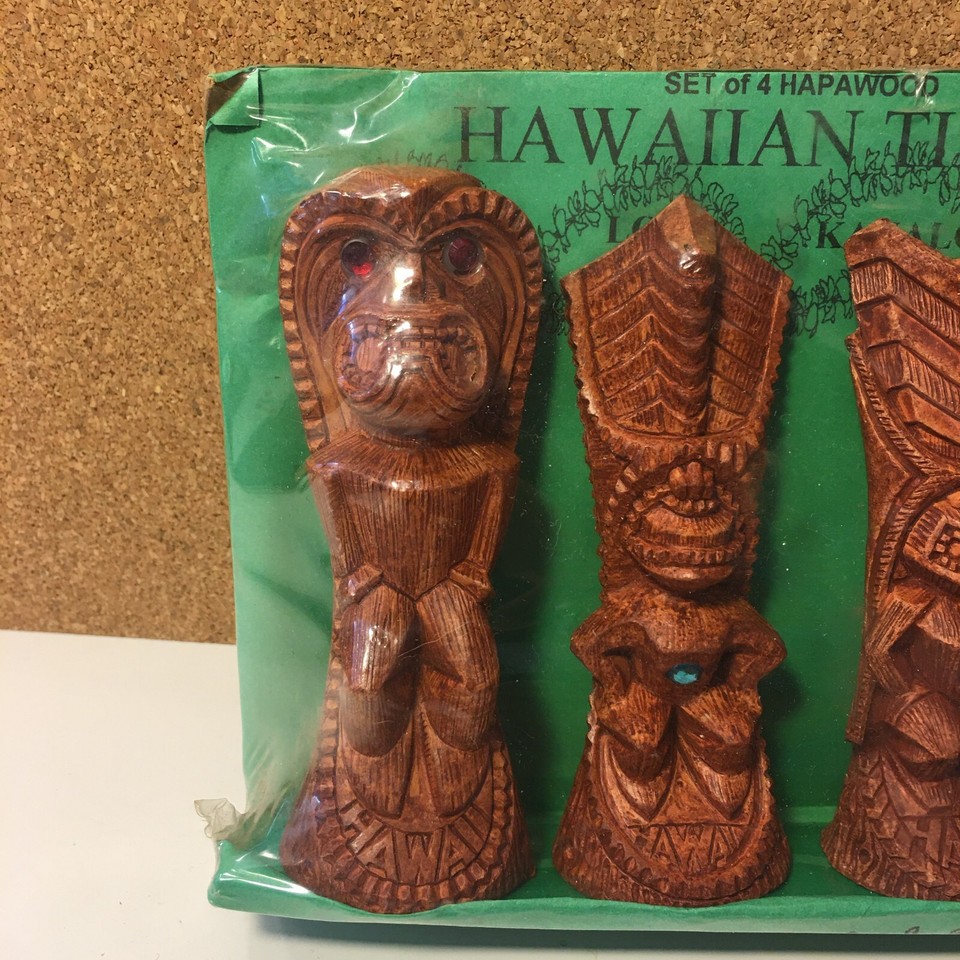 COCO JOE'S FOUR PIECE TIKI SET IN ORIGINAL PACKAGE | eBay