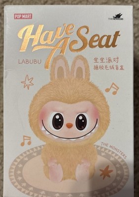 POPMART LABUBU The Monsters Have a Seat Vinyl Plush Secret Blind Box ...