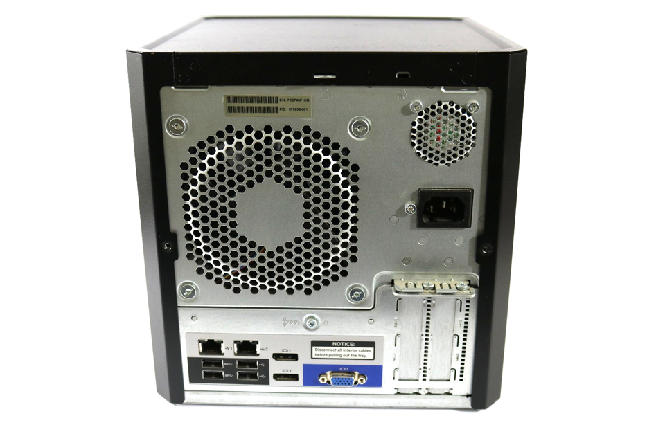 HP ProLiant MicroServer Gen10 X3421 CPU, 8GB RAM, No HDD ⭐ Free ...