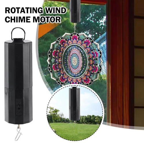 Rotating Wind Chime Motor Hanging Battery Operated Rotating Motor Decor ...