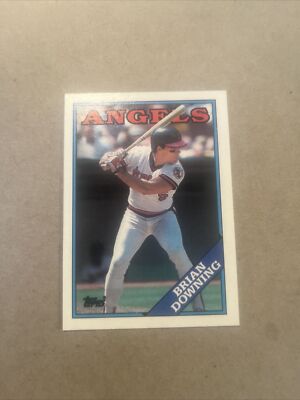 1988 Topps Brian Downing #331 California Angels | eBay