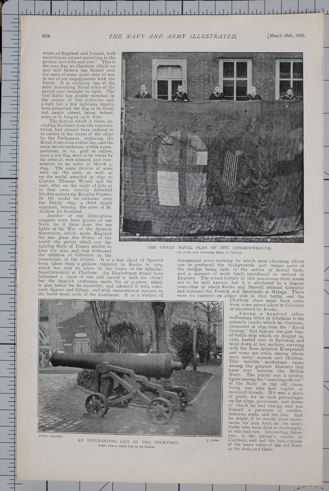 1901 PRINT ACCLAIMING KING EDWARD VII AT HONG KONG MAJOR GENERAL BOYES ...