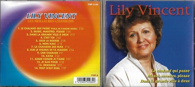CD 14 TITRES LES MEILLEURES CHANSONS DE LILY VINCENT BEST OF 2001 ...