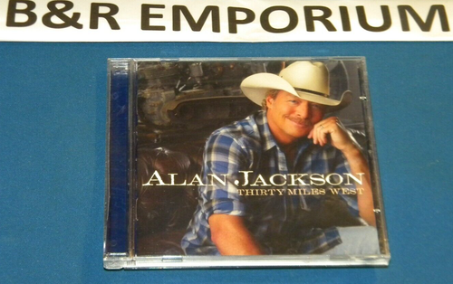 Alan Jackson 2-CD Lot - Thirty Miles West (2012) + The Bluegrass Album ...