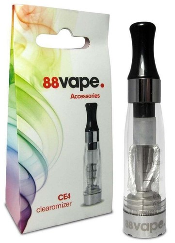 88 Vape CE4 Clearomizer / Clearomiser Vaping Tank EGO Clear Universal ...