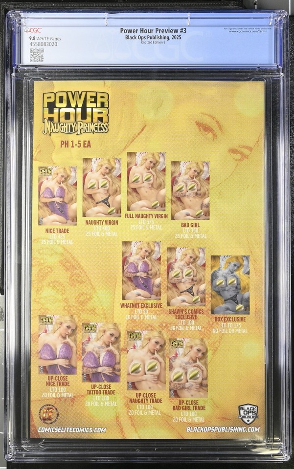 2025 Shikarii Rapunzel Cosplay Knotted VIRGIN Chase Variant Cover B LE ...