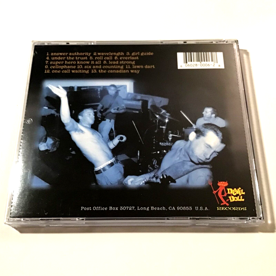 Guy Smiley Can't Turn Back CD 1997 Devil Doll Records Punk Rock, Rare ...