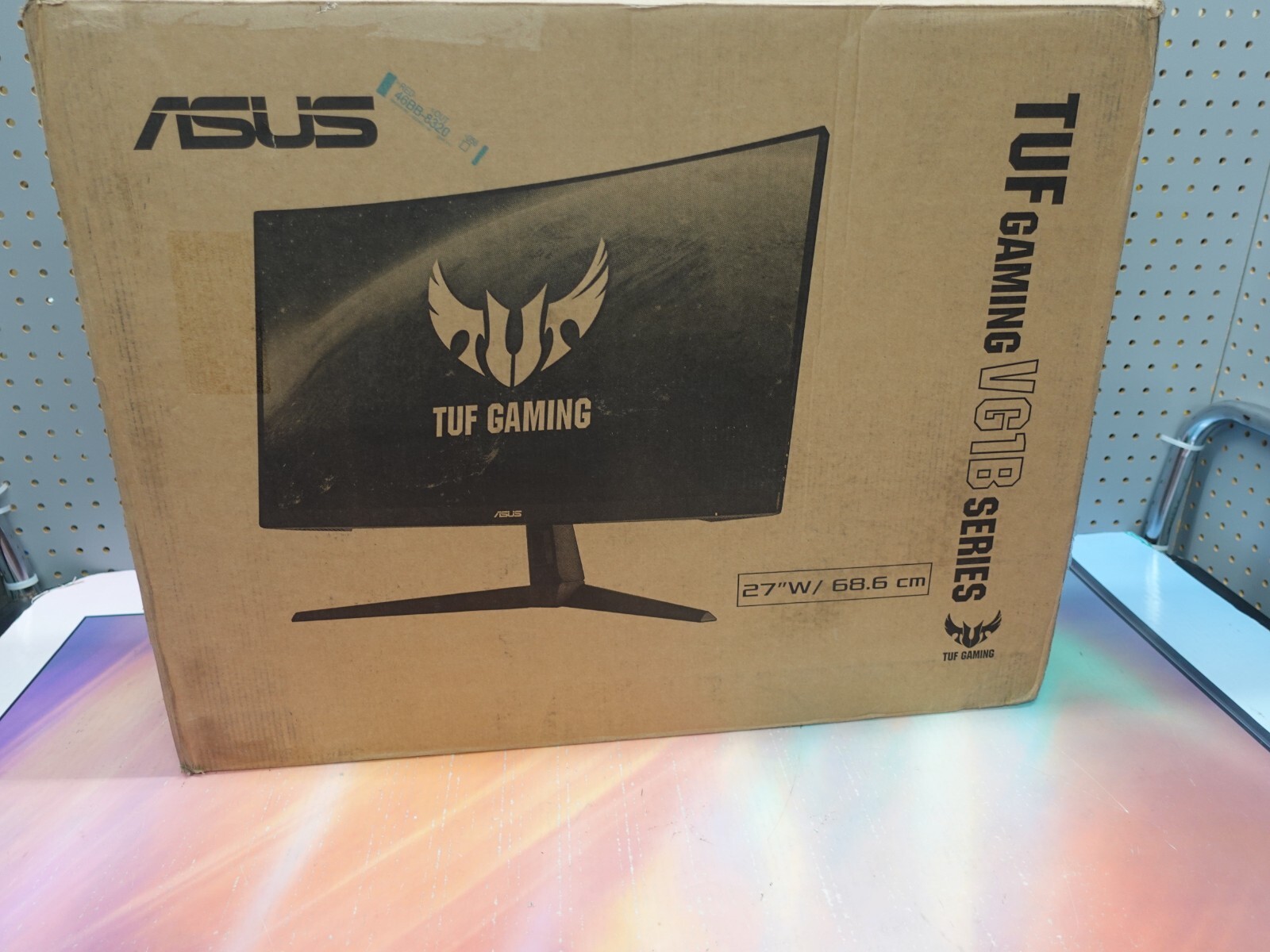 ASUS TUF Gaming VG27VH1B 27" FHD VA LCD Curved Monitor 192876691151 | eBay