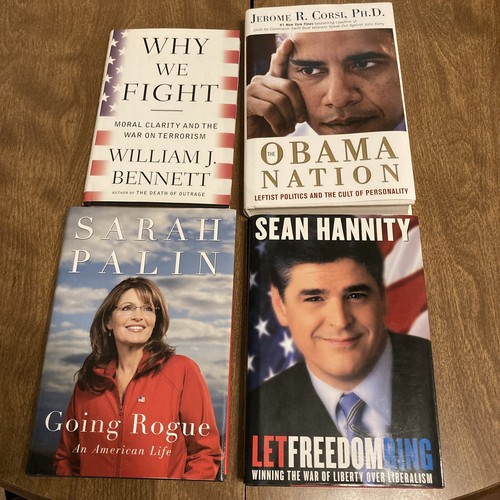 Lot of 4 Conservative Nonfiction Books, Various Authors, Good Condition ...