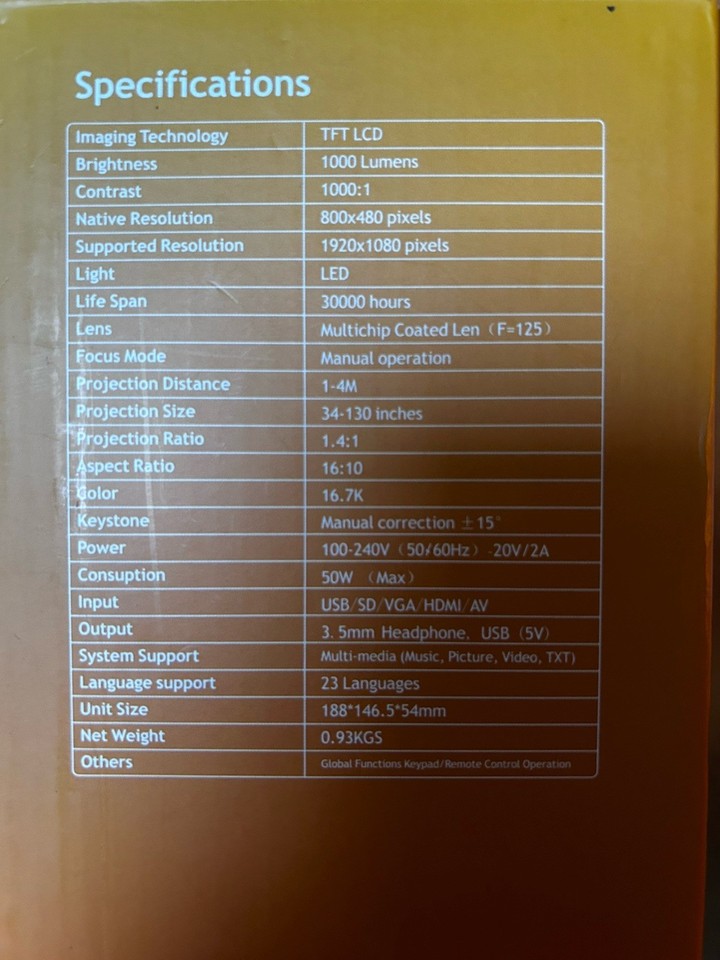 Led Projector | eBay UK