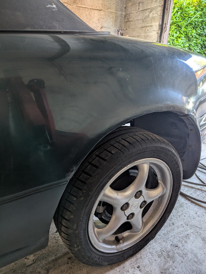 Mazda Mx5 Miata Mk1 Full Years Mot Green Good Mechanical Condition ...