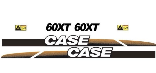 Case 60xt Decals Stickers Kit Skidsteer Loader Full Set Emblem L@@k for ...