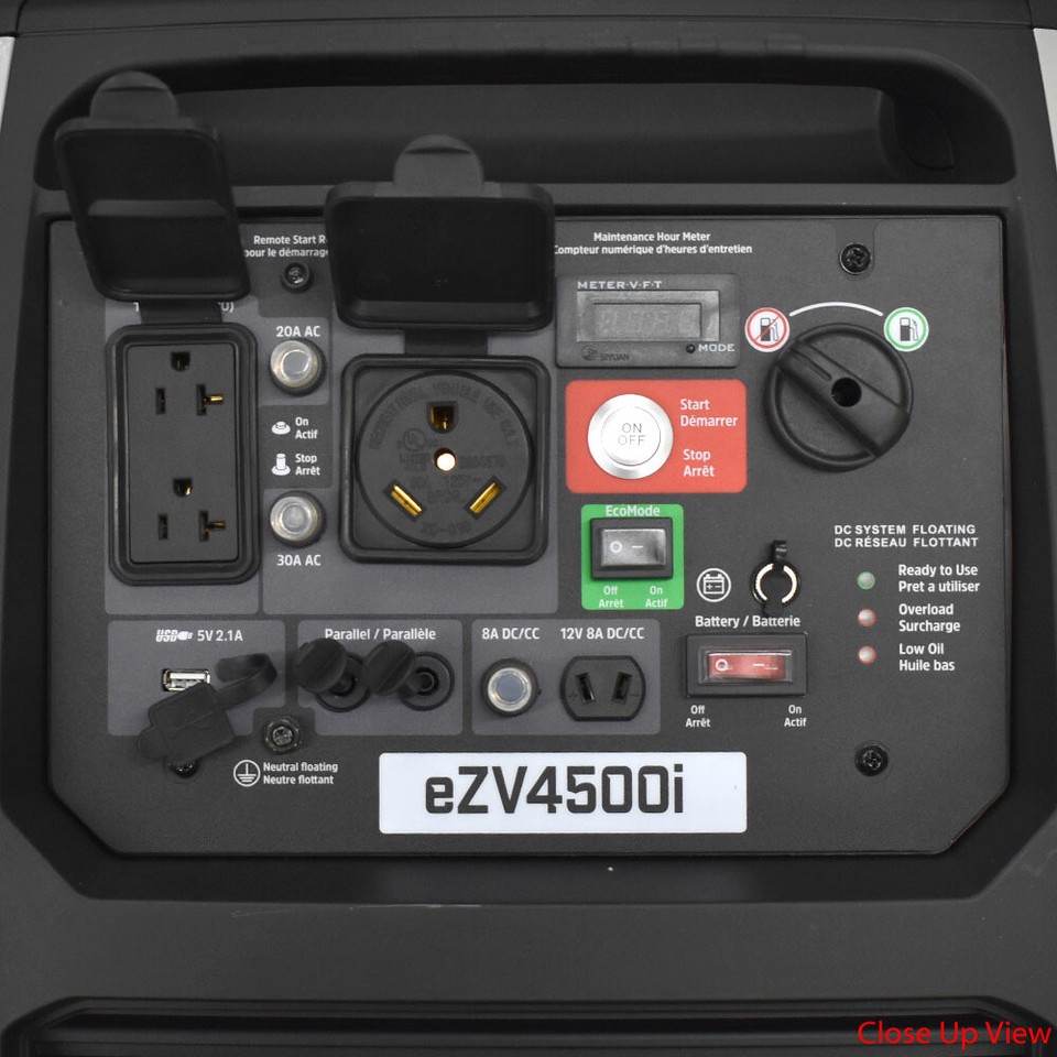Energizer Boat Inverter Generator eZV4500i | 4500W 120V AC 60 Hz | eBay