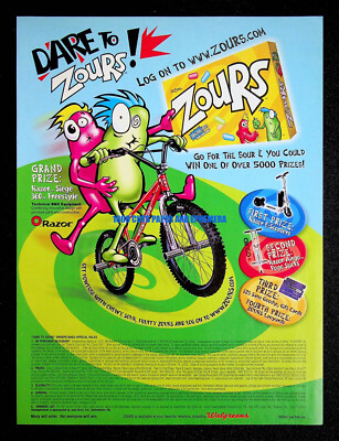 Zours Just Born Candy 2002 Trade Print Magazine Ad Poster ADVERT | eBay