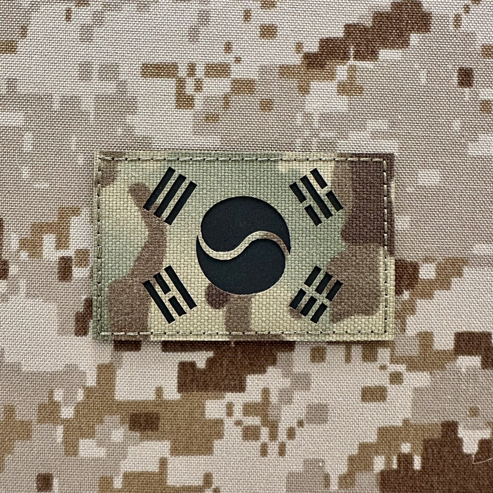 South Korea ROK Flag Patch Seoul Multicam OCP IR Reflective - Hook ...