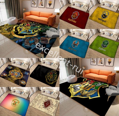 Harry Potter Hogwarts Floor Rug Carpet Bedroom Doormat Living Room ...