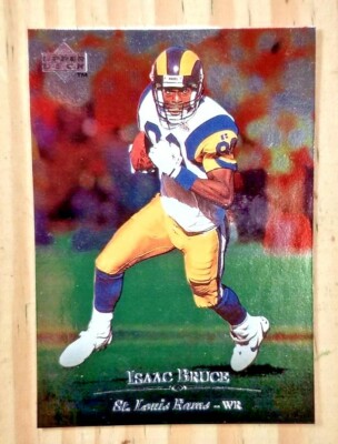 1996 UPPER DECK ISAAC BRUCE CARD#178 NM-MT ST. LOUIS LOS ANGELES RAMS ...