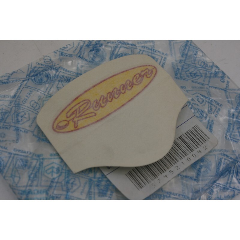 Adesivo logo posteriore Rear graphic sticker decal Gilera Runner 50 ...