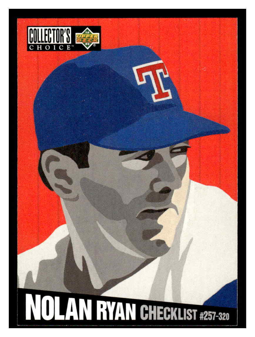 1994 Collector's Choice #320 Nolan Ryan | eBay