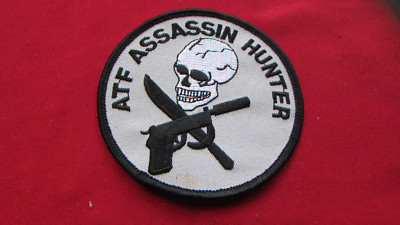 ATF Assassin Hunter Novelty Patch | eBay