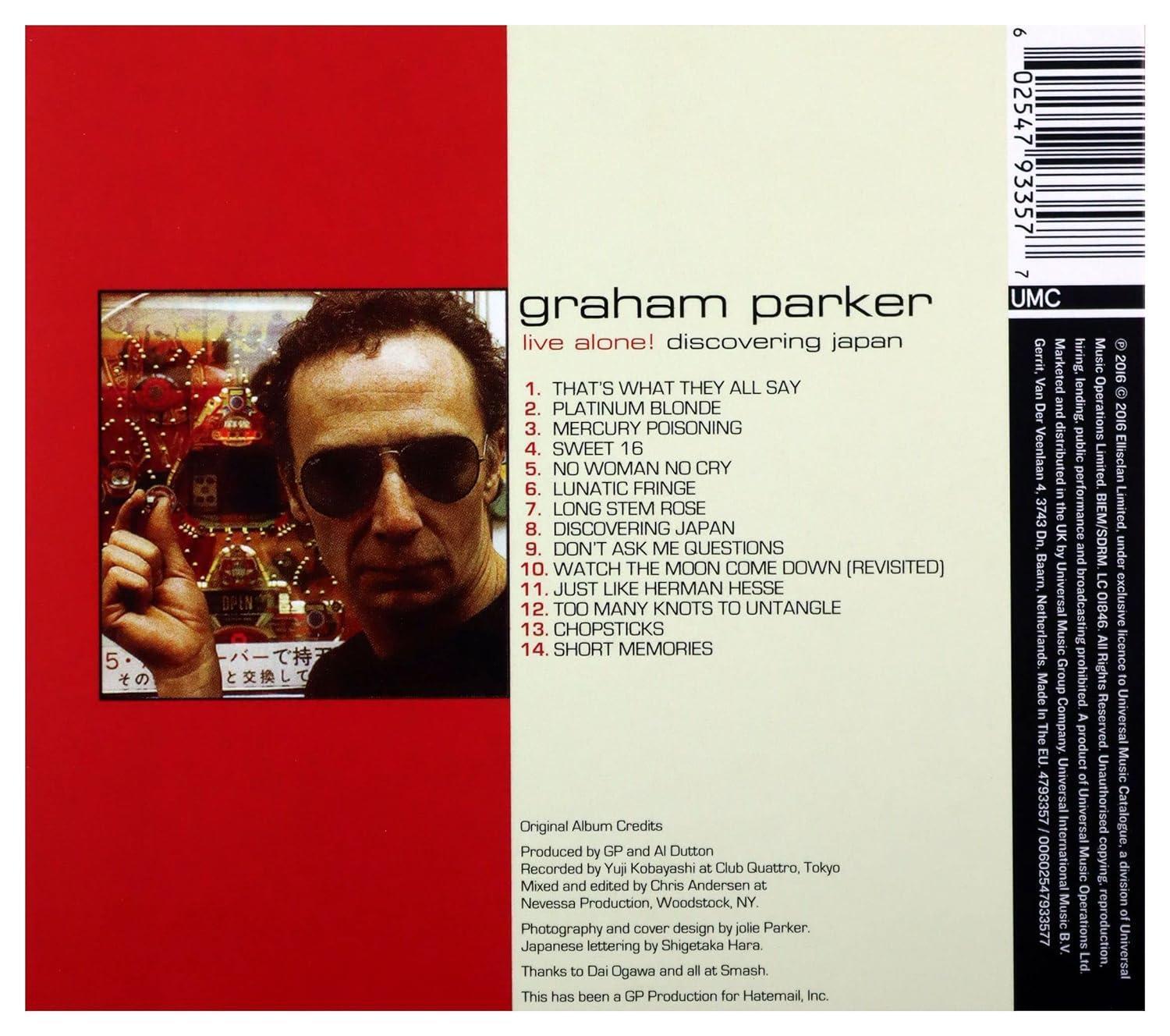 Graham Parker • Live Alone! Discovering Japan CD | eBay.de
