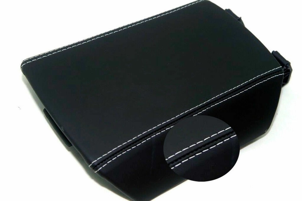Fits 10-15 Chevrolet Camaro Vinyl Center Console Armest Cover Black ...
