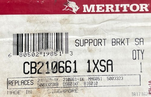CB210661-1XSA Genuine Meritor Driveline Center Bearing OEM - New | eBay