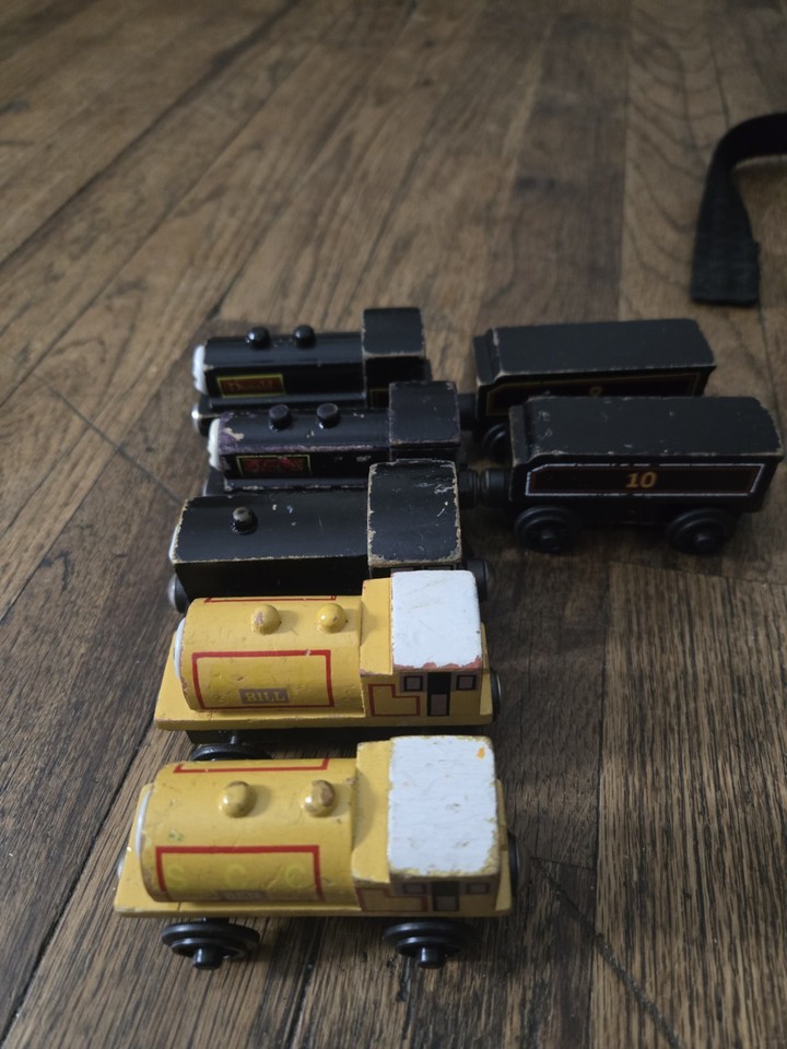 Donald Douglas Mavis Bill and Ben Wooden Railway Flat Magnet Thomas ...