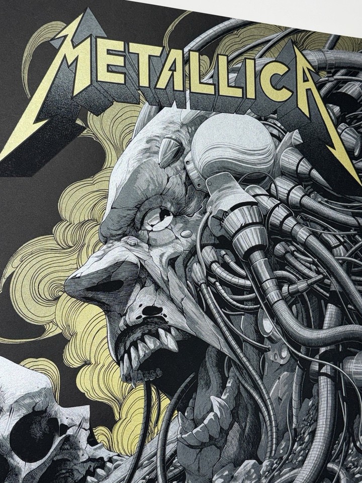 Metallica Poster Indio CA 2023 Empire Polo Club Official Silkscreen #’d ...