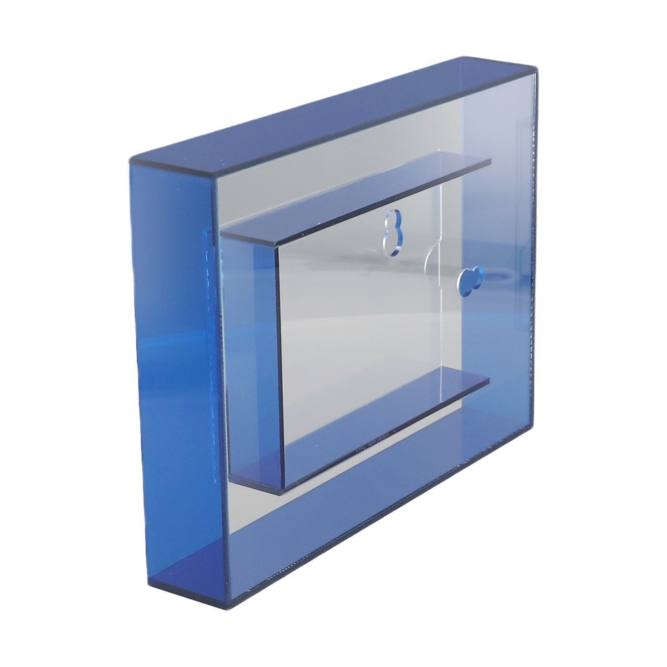 User Friendly Acrylic Photo Frame with Color Border and Transparent ...