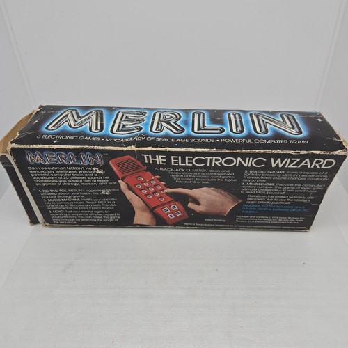 Lot of 2- Merlin The Electronic Wizard Vintage Hand Held Game - For ...