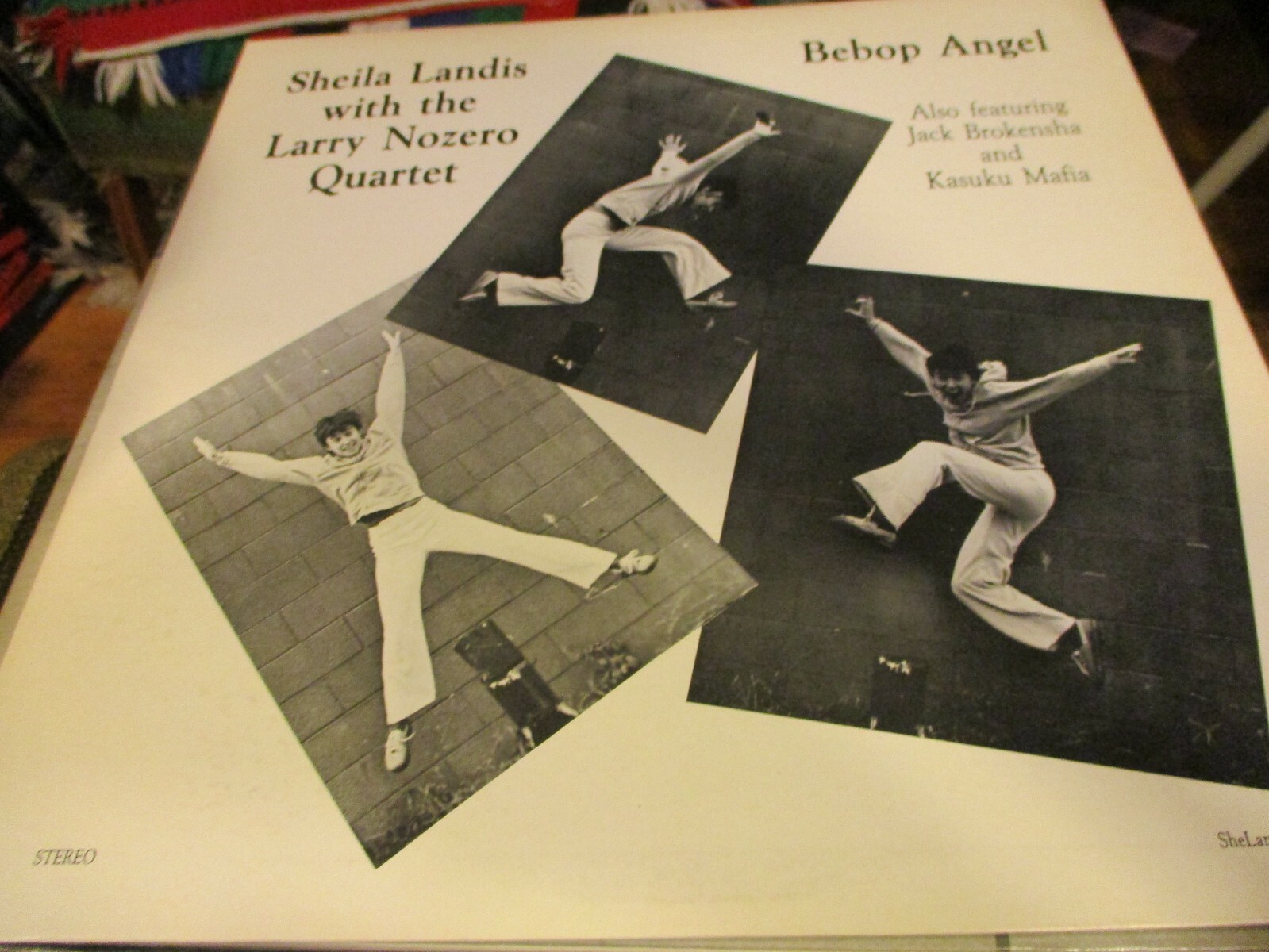 1982 SHEILA LANDIS W/LARRY NOZERO QUARTET Bebop Angel LP Private Jazz ...