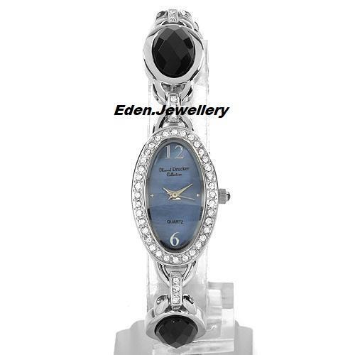 Gorgeous Signature MARCEL DRUCKER Watch Genuine Precious Stones Agate ...