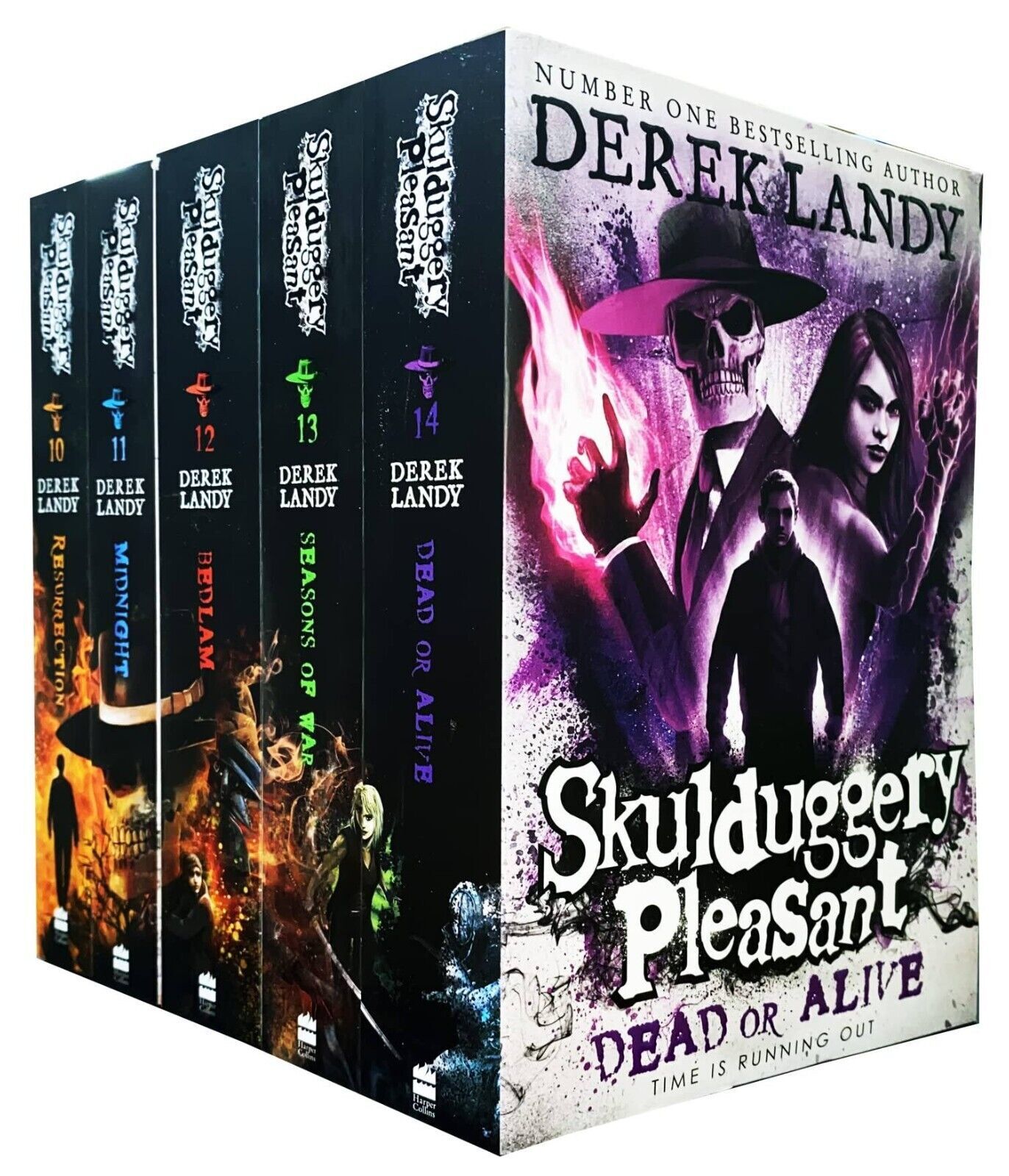 Skulduggery Pleasant Series Derek Landy 15 Books Collection Set ...