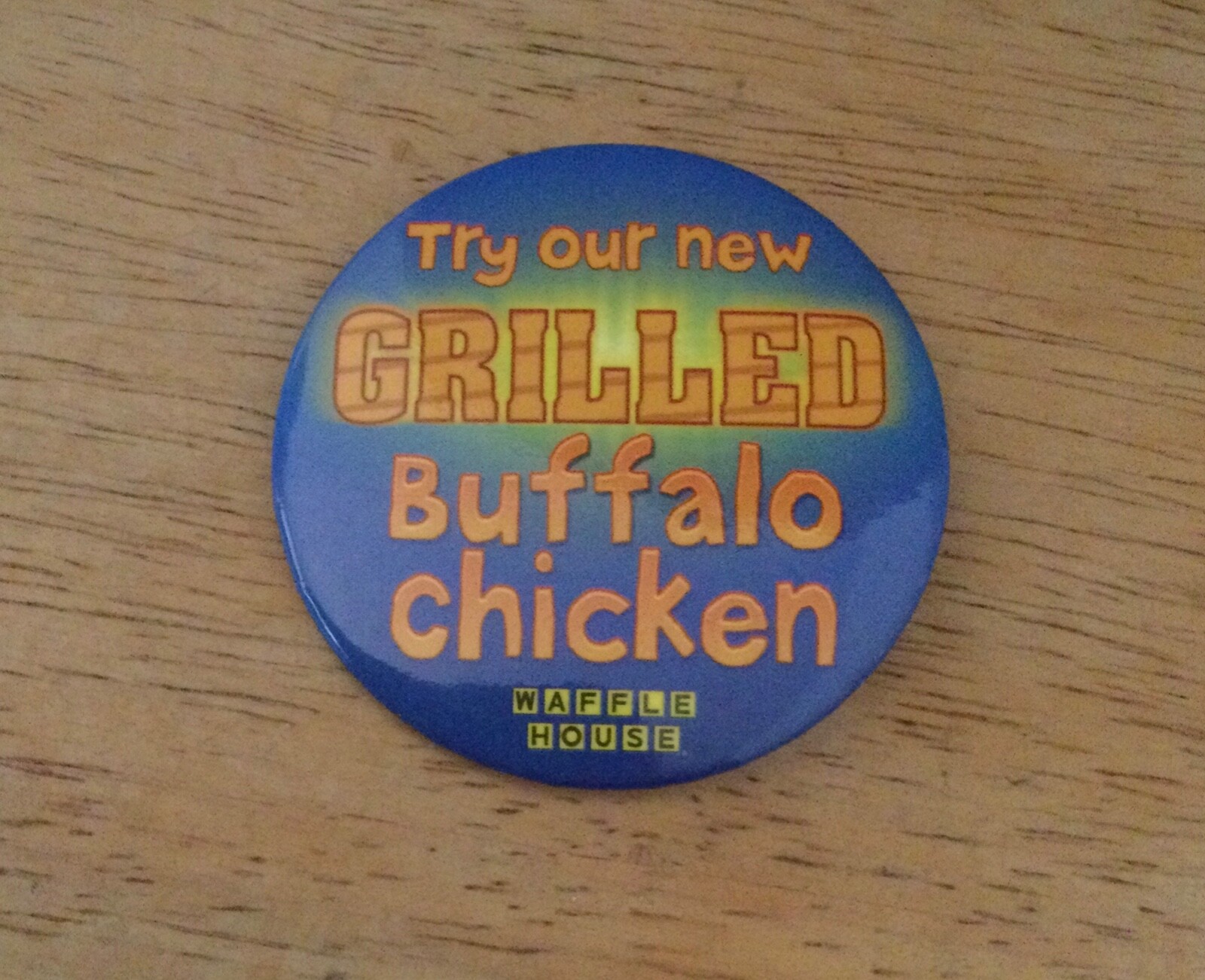 VTG Waffle House Restaurant Try Our New Grilled Buffalo Chicken ...