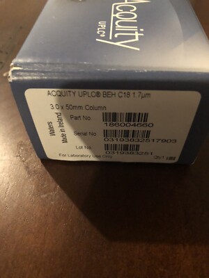 Waters ACQUITY BEH C18 HPLC Column 3.0x 50 mm 1.7 um, brand new | eBay