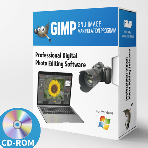 NEW PRO Photo Graphic Design Image Editing Software-GIMP w/ Photo shop Guide CD | eBay