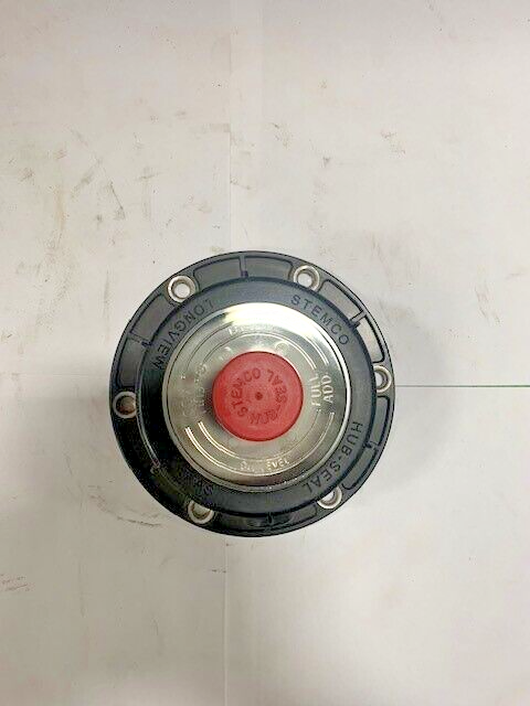 Stemco 360-4009 Wheel Hub Cap Defender With Red Plug, "N" Blk | eBay