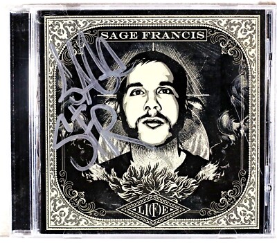 Li(f)e by Sage Francis (CD, 2010) Autographed booklet 45778701124 ...