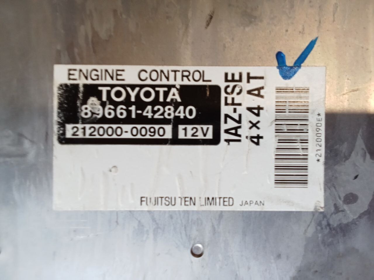 89661-42840+8966142840+Toyota+Rav4+Engine+Control+Module for sale ...