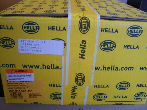 NEW MERCEDES BENZ METRIS TAIL LIGHT ASSY; OEM SLOVAKIA HELLA 4478200964 ...